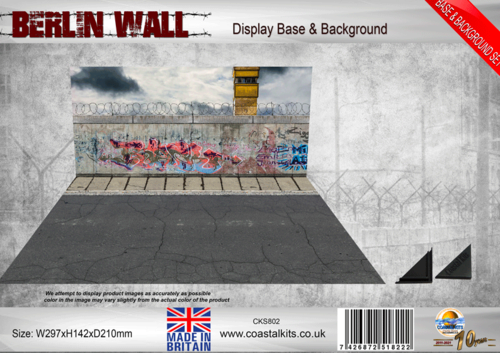 Coastal kits S802 Berlin Wall Base & Background