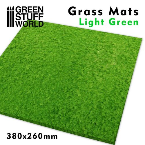 Green Stuff World 2468 Grass Mats - Light Green