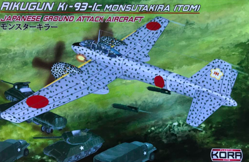 Kora Models KPK72136 Rikugun Ki-93-1c Mosutakira - Ground attack Aircraft