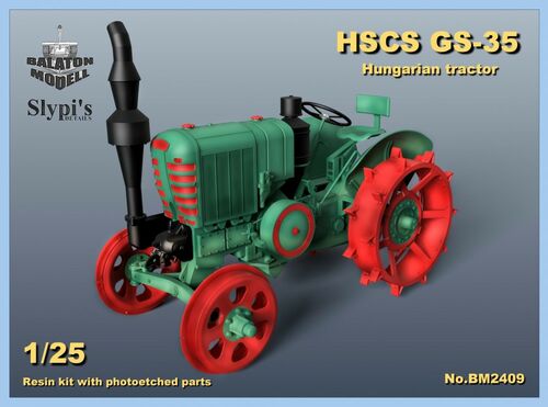 Balaton Modell BM2409 HSCS GS-35 "Hofherr tractor" (metal wheels)