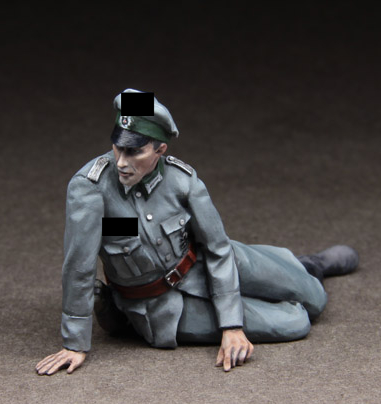 Stalingrad 3539 German Officer at rest