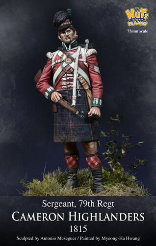 Nutsplanet NP-75002 Cameron Highlanders - Sergeant, 79th Regiment 1815