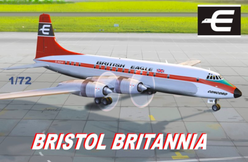 Mach2 GP097 Bristol Britannia BRITISH EAGLE