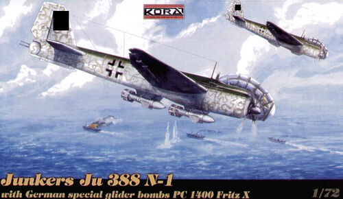 Kora Models 72102 Junkers Ju 388N-1