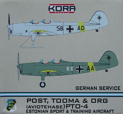 Kora Models 72213 Post, Tooma & Org PTO-4A Estonian and Soviet