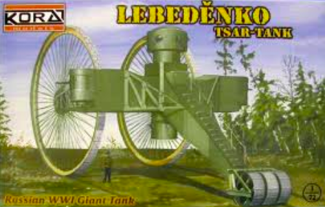 Kora Models A7226 Lebedenko Russian Tzar tank