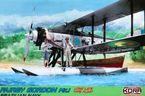 Kora Models KPK72125 Fairey GORDON MK.I Brazilian NAVY - long type float late