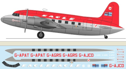 F-RSIN P4129 Vickers Viking - Eagle