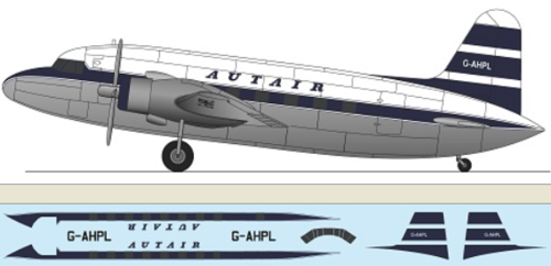 F-RSIN P4130 Vickers Viking - Autair