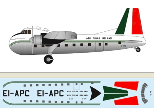 F-RSIN P4105 Bristol 170 Freighter Mk.31 - Aer Turas