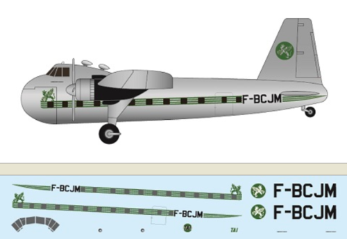 F-RSIN P4100 Bristol 170 Freighter Mk.21 - TAI