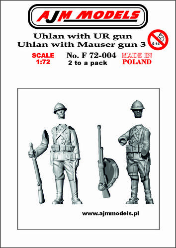 AJM Models F72-004 Uhlan with UR gun / Uhlan with Mauser gun 3
