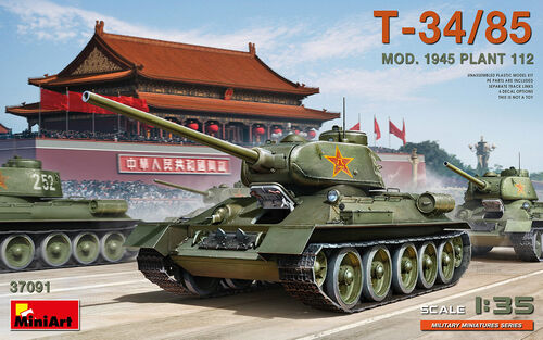 MiniArt 37091 T-34/85 Mod. 1945 Plant 112