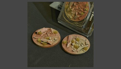 GamersGrass GGB-BLR60 Badlands Bases Round 60mm (x2)