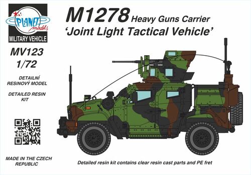 Planet Models MV123 M1278 Heavy Guns Carrier "Joint Light Tactical Vehicle"