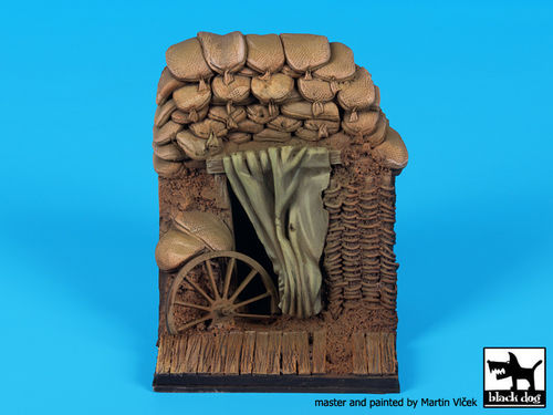 Black Dog D35100 Trench entrance (WWI) base N°2 (65x70 mm)