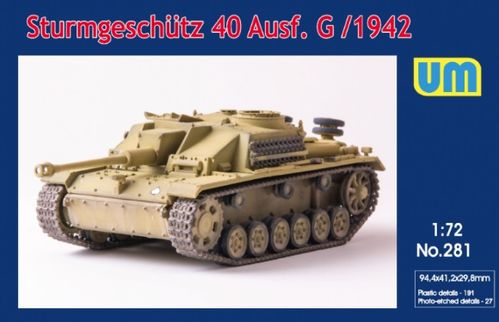 Unimodels 281 Sturmgeschutz 40 Ausf. G / 1942