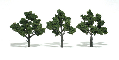 Woodland Scenic TR1510 Medium Green Trees (3 szt.)
