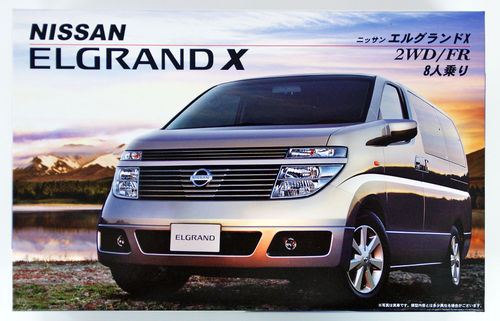 Fujimi 187495 Nissan Elgrand X FR/2WD 8