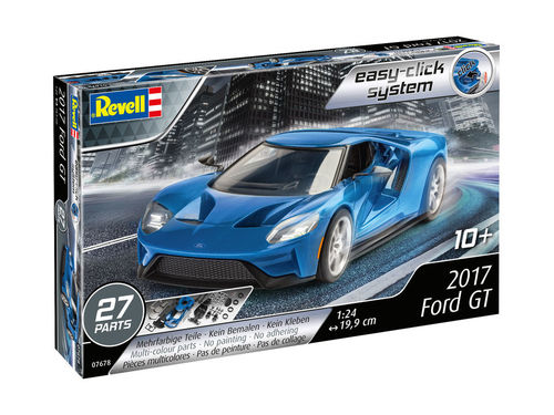 Revell 07678 Ford GT 2017 easy-click system
