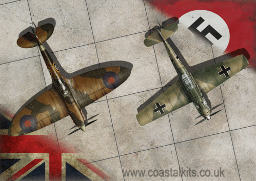 Coastal kits OF0010 Opposing Forces British-German 420 x 297mm