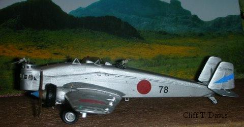 Choroszy Modelbud D09 Army Type 93 Twin Engine Light Bomber Ki-2 II b