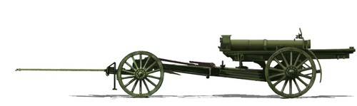 Choroszy Modelbud V7201 Howitzer 155 C Schneider (1917)