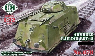 UM MT 670 Armored railcar BDT-41