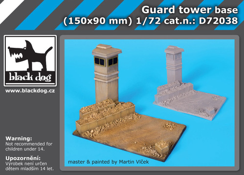 Black Dog D72038 Guard tower base