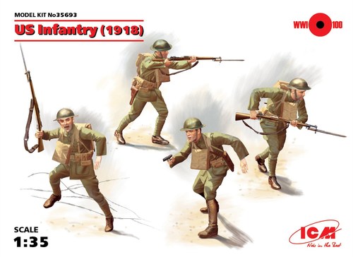 ICM 35693 US Infantry 1918