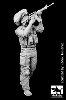 Black Dog F35068 Israel army soldier N°1