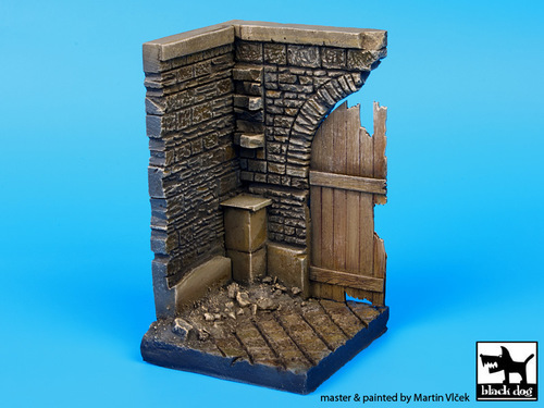 Black Dog D35023 Corner with wooden gate (50x50 mm)