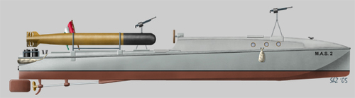 Choroszy Modelbud S24 Italian Motorboat M.A.S. 2