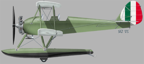 Choroszy Modelbud A146 Caproni Ca 100 floats version