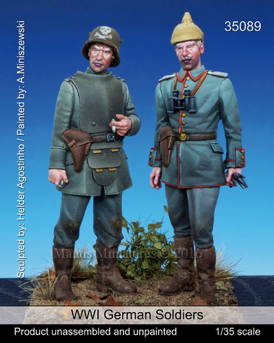 Mantis Miniatures 35089 WWI German Soldiers
