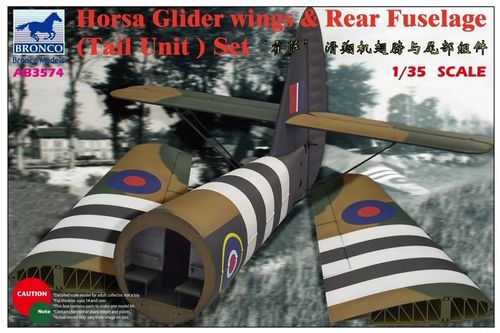 Bronco AB3574 Horsa Glider Wing & Rear Fuselage