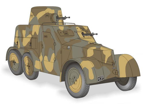 Planet Models MV104 Tatra OA vz.30