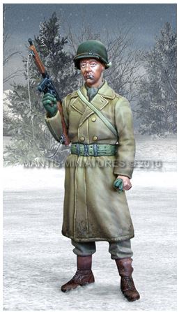 Mantis Miniatures 35013 U.S. Infantryman - Ardennes 1944