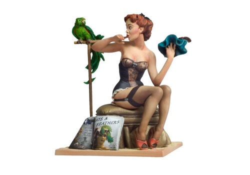 Andrea Miniatures PINUP23 Pin Up Series - Feathers Fashion