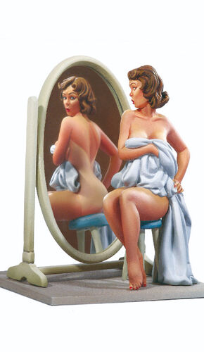 Andrea Miniatures PINUP21 Pin Up Series - Sun Car