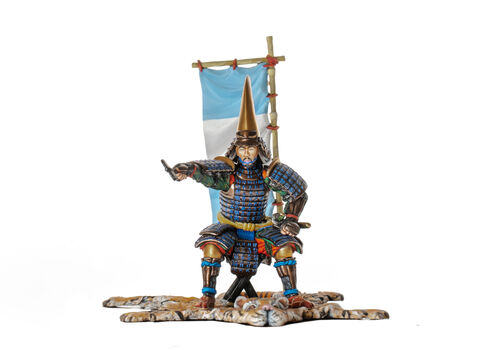 Andrea Miniatures SMF14 Series Medieval Knights - Samurai Commander