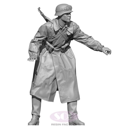 SOLMODEL MM708 Motorcycle Trooper for German WWII BMW R75 (3D-Printed)