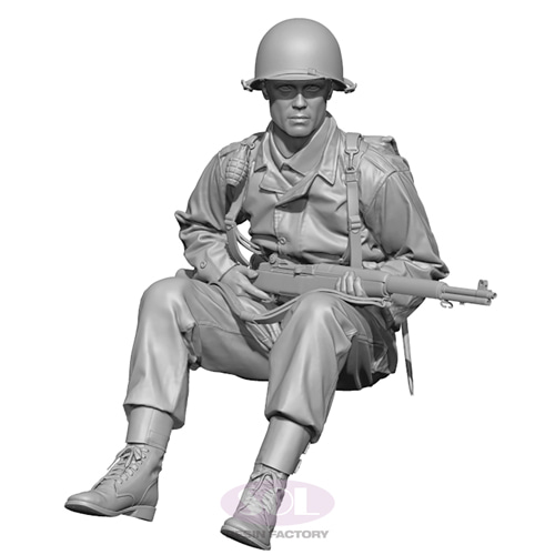 SOLMODEL MM726 US Army WWII Rifleman 1 (3D-Printed)
