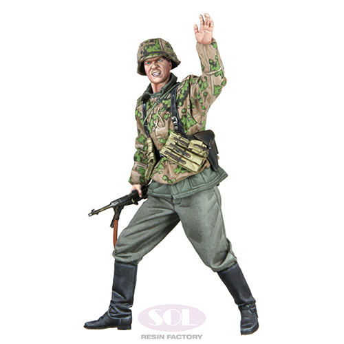 SOLMODEL MM646 German WWII Infantry MP40 Gunner
