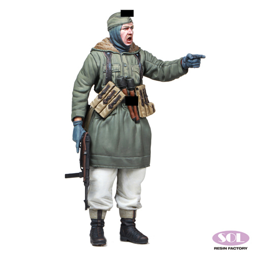 SOLMODEL MM604 German WWII Winter Infantry with MP40