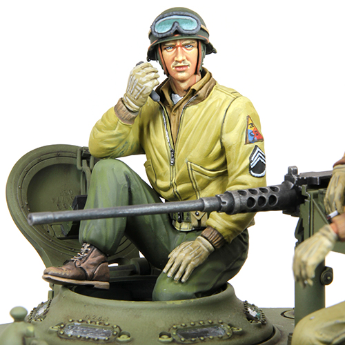 SOLMODEL MM577 US Army WWII Sherman 4A3E8 Commander