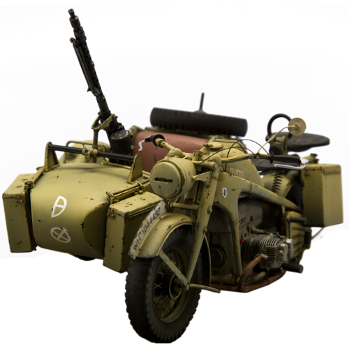 SOLMODEL MM177 Zundapp KS-750 with Sidecar