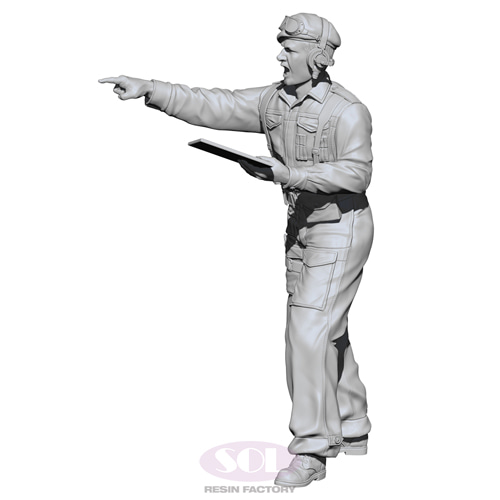 SOLMODEL MM682 British WWII M10 / Achilles Tank Gunner (3D-Printed)