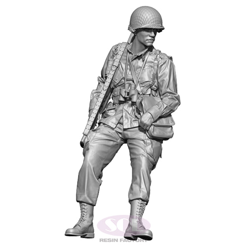 SOLMODEL MM689 US WWII Army Airborne - Rifleman (3D-Printed)