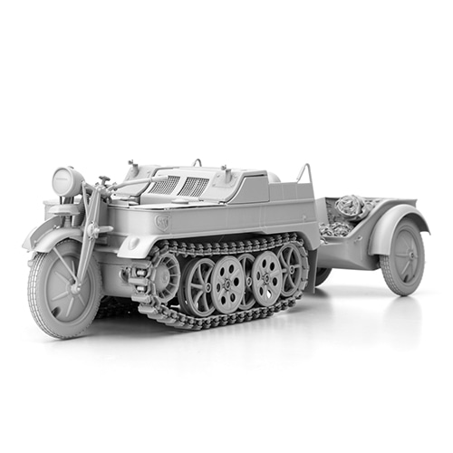 SOLMODEL MM391 Sd.Kfz.2 Kleines Kettenkrad Typ HK101 (Resin Cast & 3D-Printed)